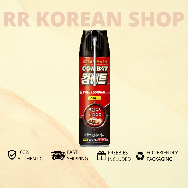 [AUTHENTIC] COMBAT Professional Cockroach Killer Spray 500mL (Korea ...