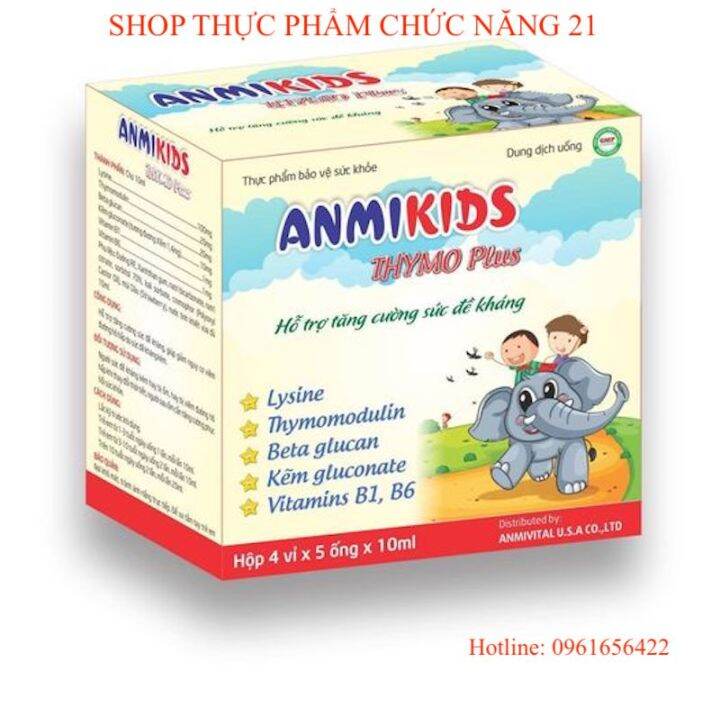 ANMIKIDS THYMO plus - Giúp bồi bổ sức khoẻ, nâng cao sức đề kháng cho ...