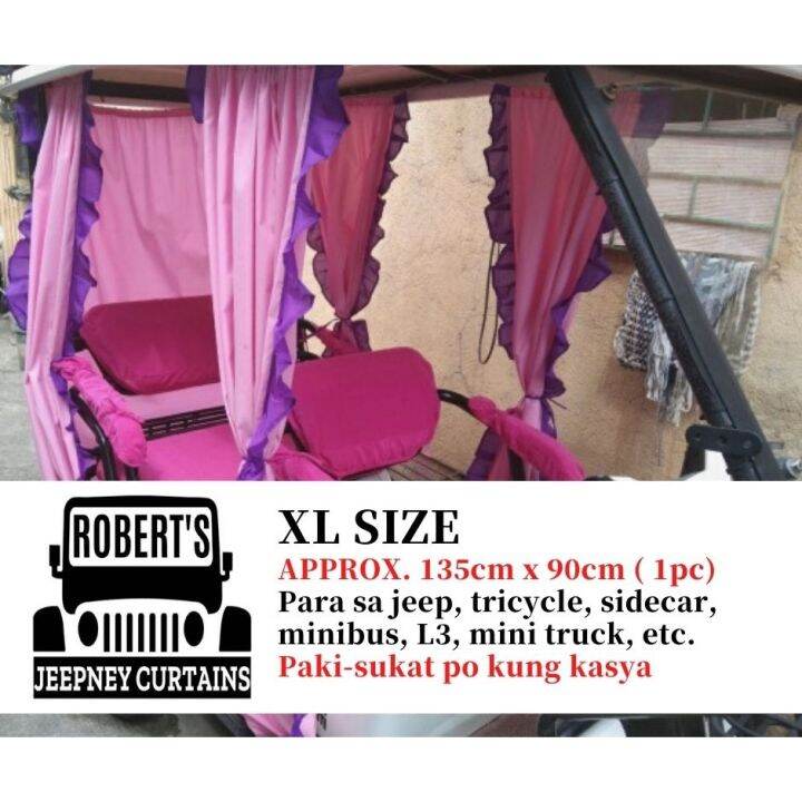 Quality product Curtain XL Size for Tricycle Driver Side or 3 Wheel ...