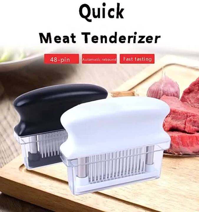 Xiu1new Meat Tenderizer 48 Pin Knocking Meat Piercing Taste Needle