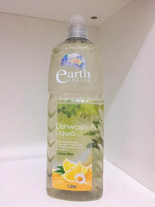 Earth Choice Dishwash Liquid Lemon Fresh 1L | Lazada Indonesia