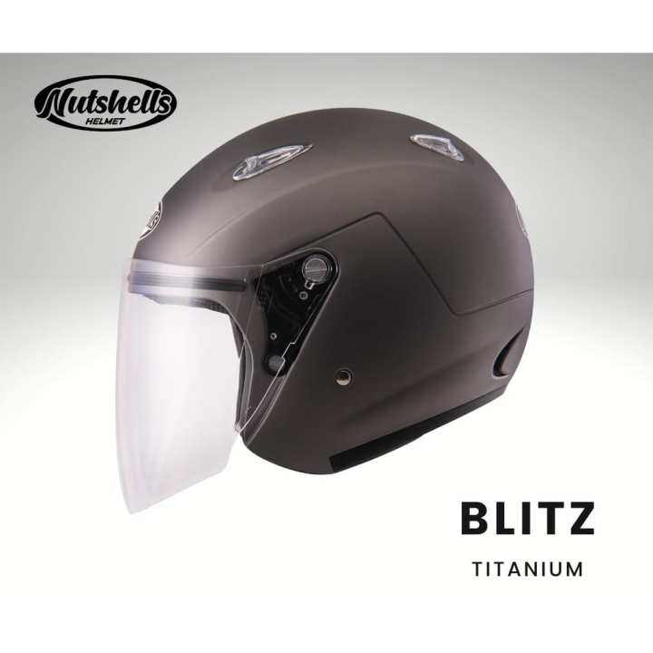 Nutshells Helmet Blitz Jet Type | Lazada PH
