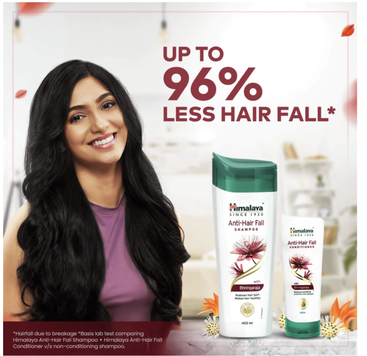Himalaya Anti Hair Fall 200 ม.ล. ขวดใหญ่ แชมพูสระผมลดผมร่วง เร่งผมเกิด ...