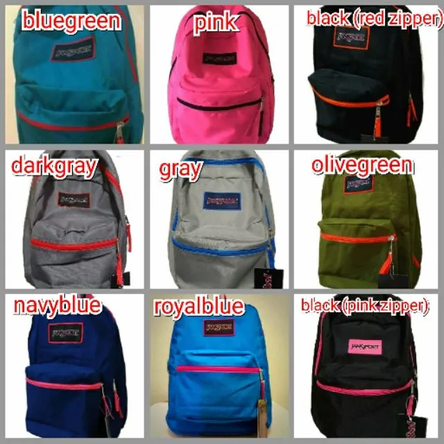 BACKPACK COD JS BAG PLAIN OVEREXPOSED ZIPPER #689091 | Lazada PH