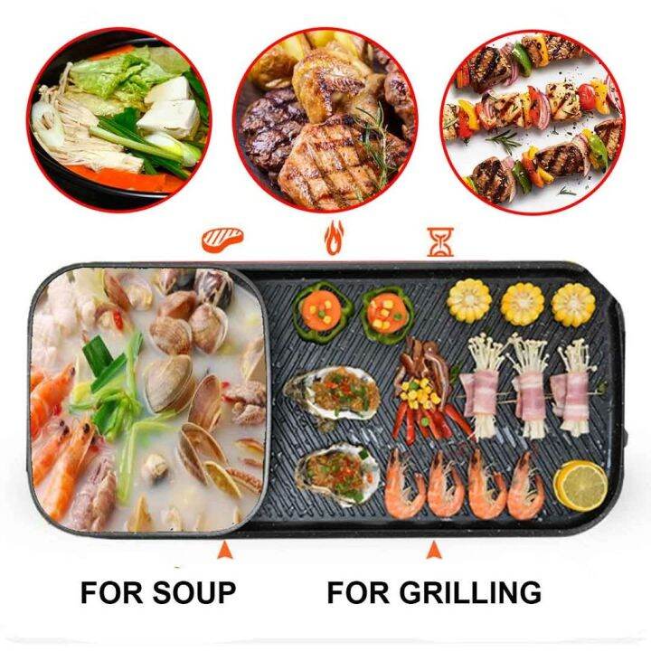 Korean Samgyup Grill Set/Samgyupsal Grill Pan Set With Hotpot/Electric ...