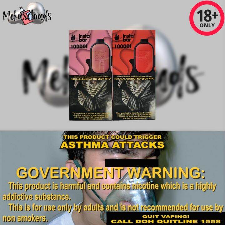 Instabar 10000 Dispo Pod Original | Lazada PH