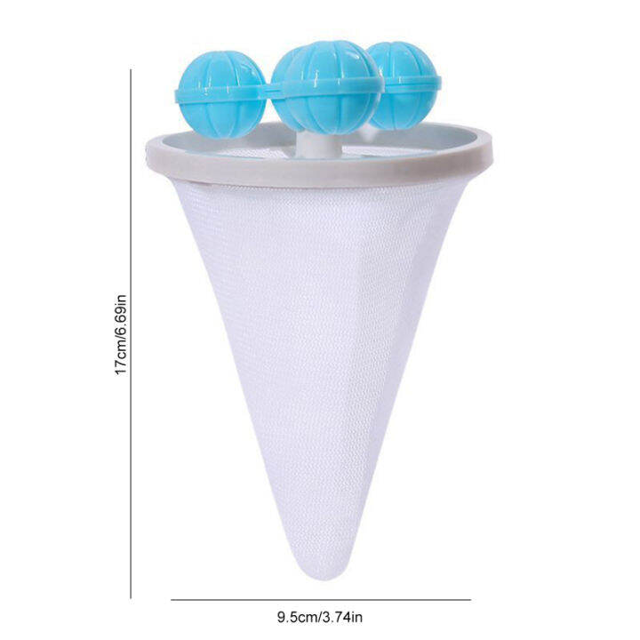 Washing Machine Hair Filter Reusable Mesh Dirty Collection Pouch ...