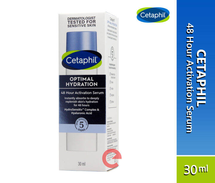 Cetaphil Optimal Hydration 48 Hour Activation Serum 30ML (For Dry, Sensitive Skin) | Lazada
