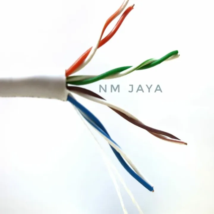 200 Meter Kabel Lan Utp Cat5e Spectra Indoor Grey 200meter Poe Support ...