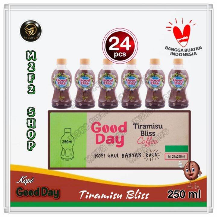 Good Day Tiramisu Bliss Coffee Botol Pet - 250 ml (Kemasan Karton ...