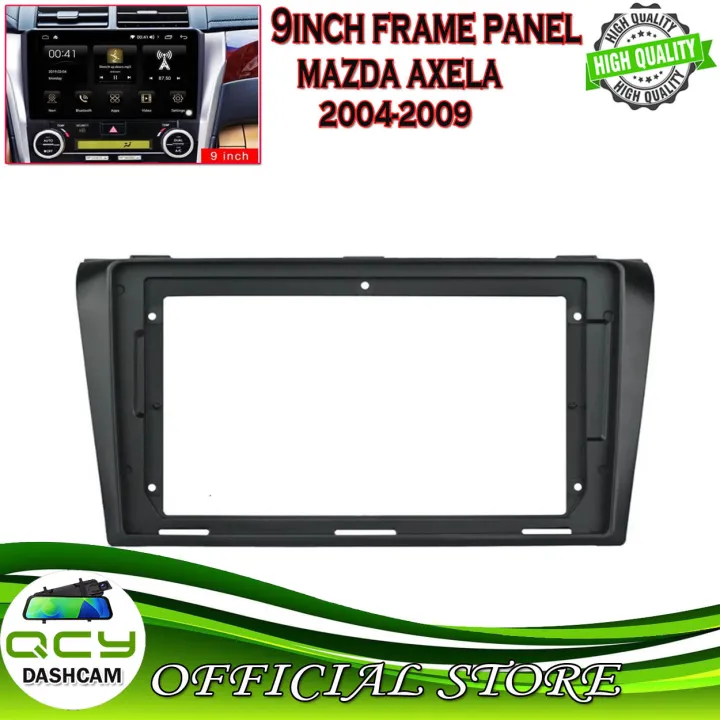 2din car Stereo Panel 9 inch 2004-2009 MAZDA 3/ AXELA Audio Dash Trim Fascia Panel Kit | Lazada PH