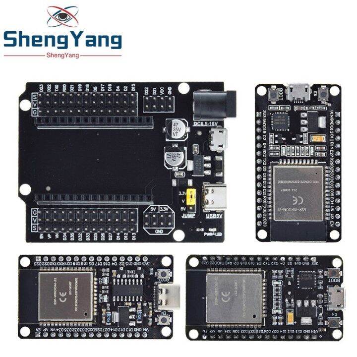 บอร์ดพัฒนา Esp32 Type C Usb Ch340c Wifi Bluetooth Ultra Low Power