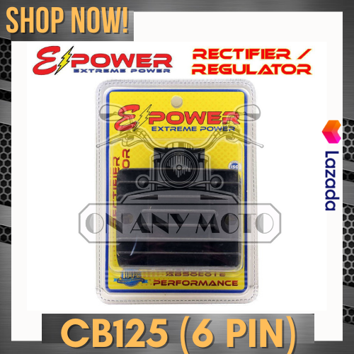 E-POWER CB125 (6 Pin) Rectifier / Regulator | Lazada PH