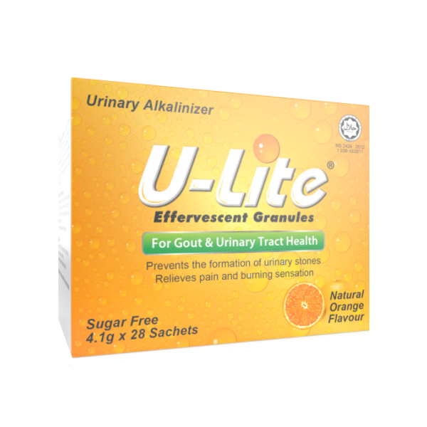 U-Lite Urinary Alkalinizer Eff Orange 28s | Lazada