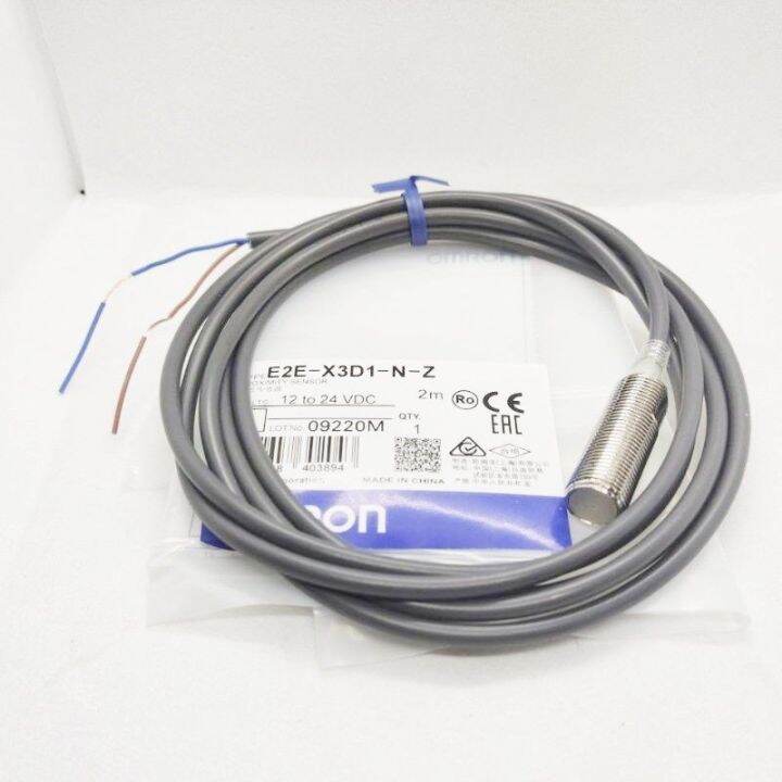 E2E-X3D1-N-Z เป็นพร็อกซิมิตี้เซ็นเซอร์จับโลหะ 2สาย DC M12 ชนิด No ระยะจับ 3มิล | Lazada.co.th
