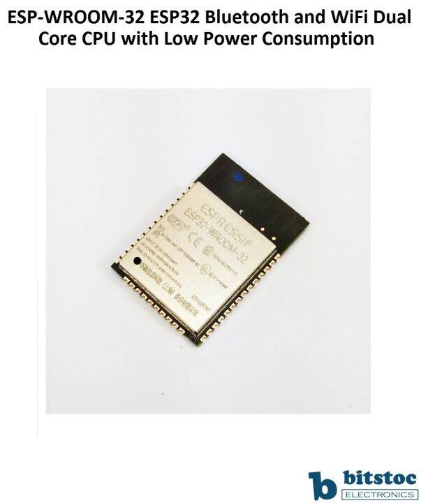 Esp Wroom 32 Esp32 Bluetooth And Wifi Dual Core Cpu With Low Power