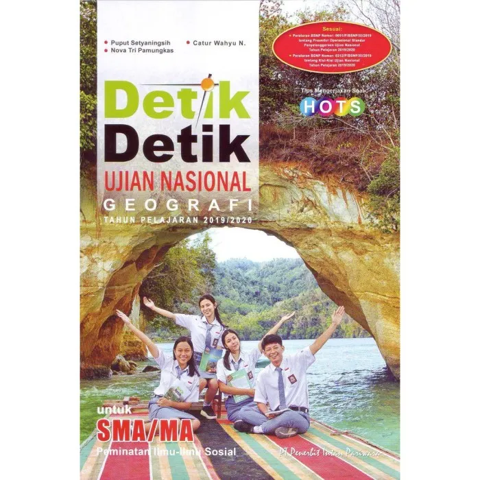 Original Detik - Detik UN Geografi SMA/MA Tahun 2019/2020 Buku ...