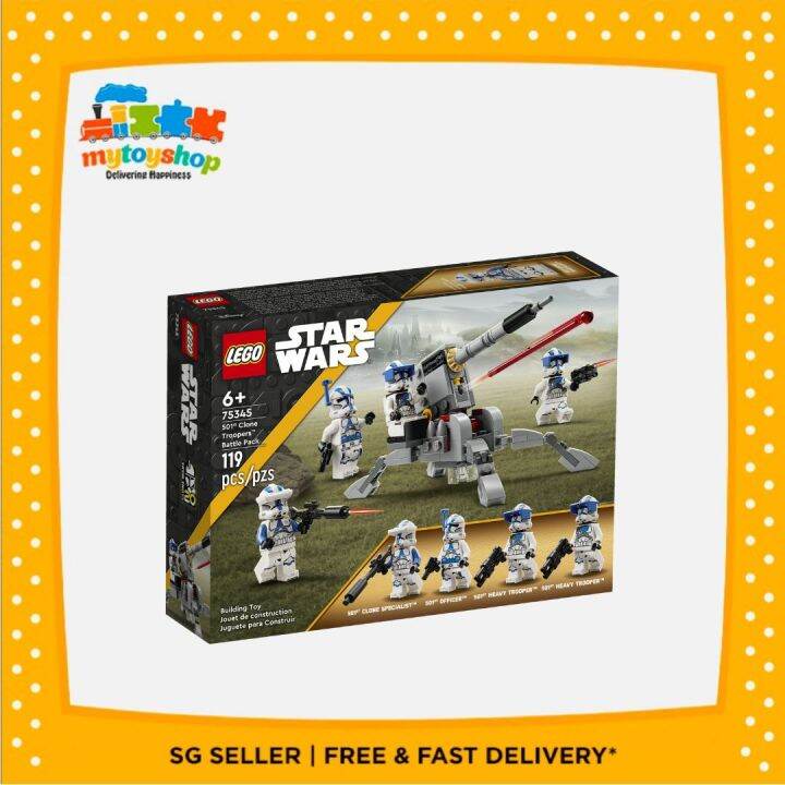 LEGO 75345 Star Wars 501st Clone Troopers™ Battle Pack | Lazada Singapore