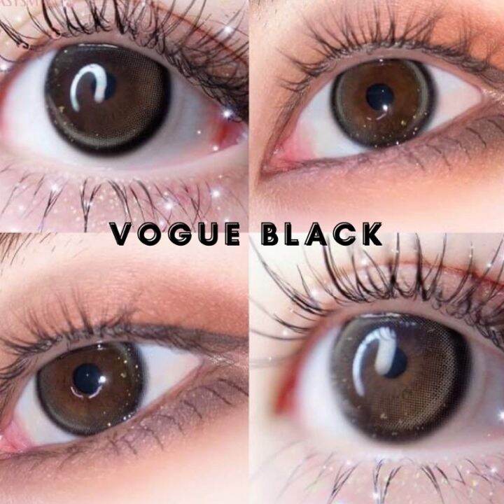 HOT Vogue Black Korean Premium Soft Contact Lens MATA MNL | Lazada PH