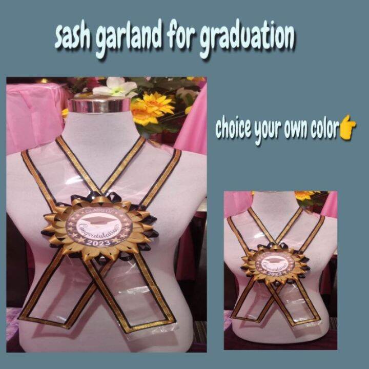 High Quality Product ™卍๑ Sash garland for GraduatioN | Lazada PH