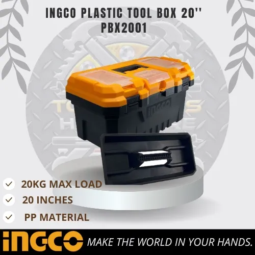 INGCO Plastic Tool Box 20" | Lazada PH