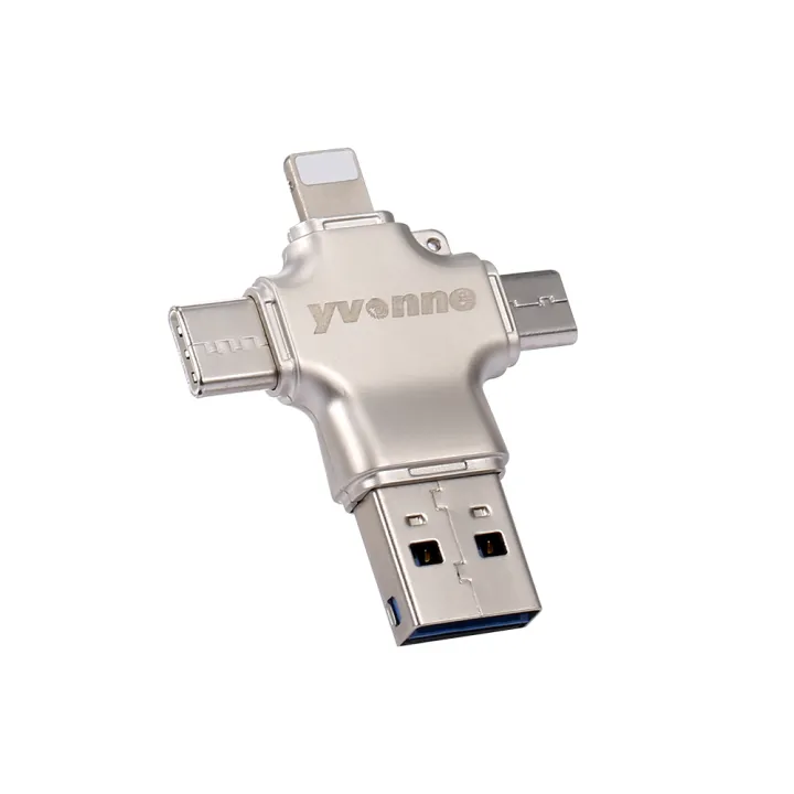 Yvonne Y23 USB 2.0ดิสก์U 16/32กิกะไบต์USB LightnningไมโครUSBประเภท-Cสี่ ...
