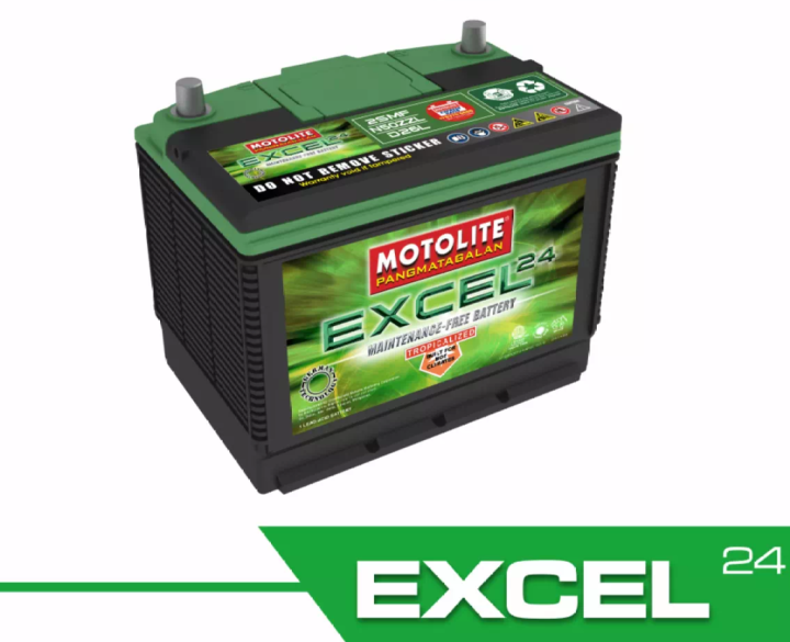 MOTOLITE EXCEL NS40 (24 MONTHS WARRANTY) MAINTENANCE FREE (Free ...