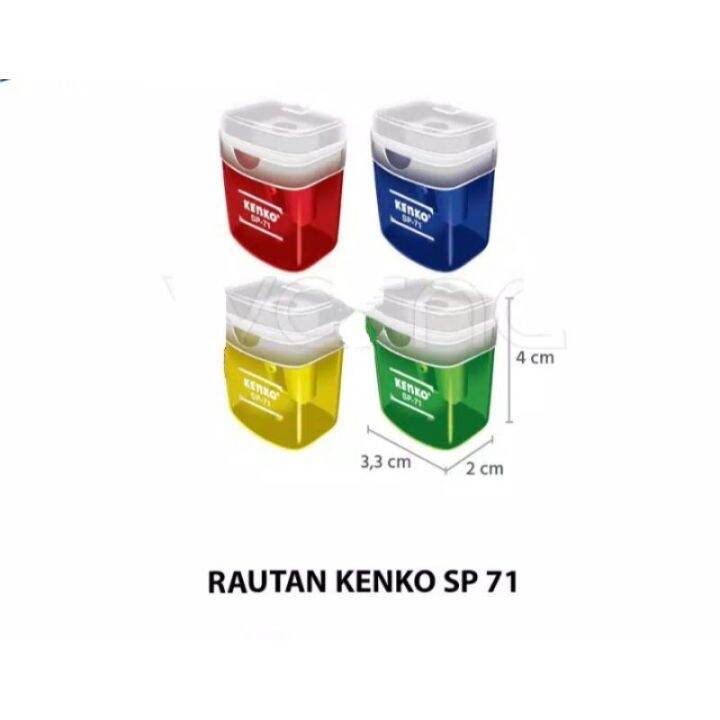 Rautan Pensil Kenko SP 71 warna warni | Lazada Indonesia
