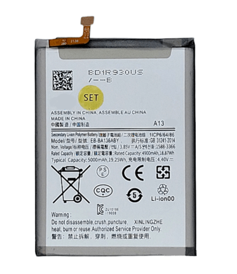 BATTERY FOR SAMSUNG GALAXY A13 5G SM-A136U WT-S-W1 EB-BA136ABY A13 4G ...