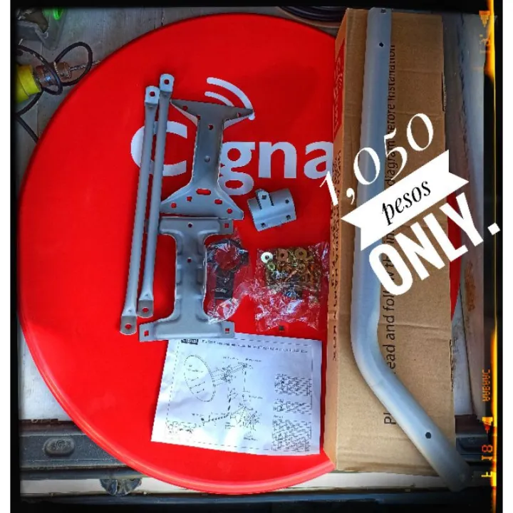 ☑ Cignal Satellite Dish Kit - Satlite Gsat Dream Cable and Sky Cable ...