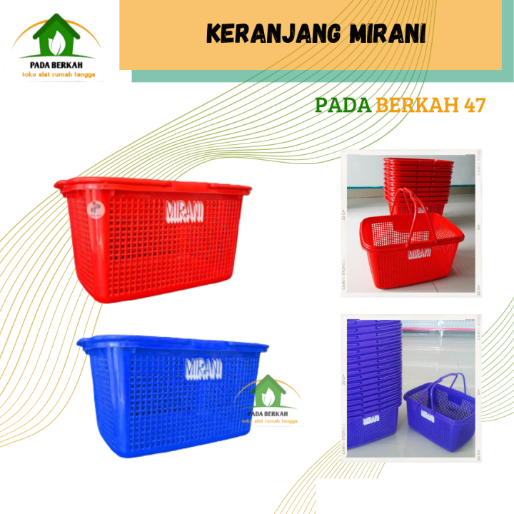 Keranjang Belanja Mirani Keranjang Belanja Keranjang Minimarket ...