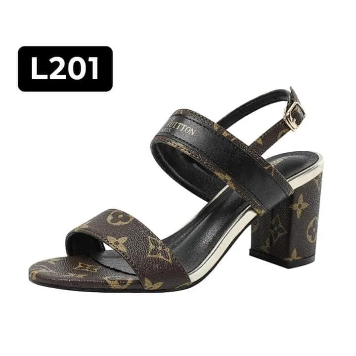 Branded High Heels L*V Sandals | Lazada PH