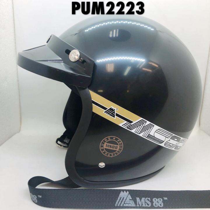 MS88 HELMET(BLACK ) 100% ORIGINAL | Lazada