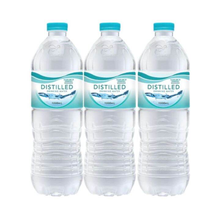 Natures Spring Distilled 1.0L - Pack of 3s | Lazada PH