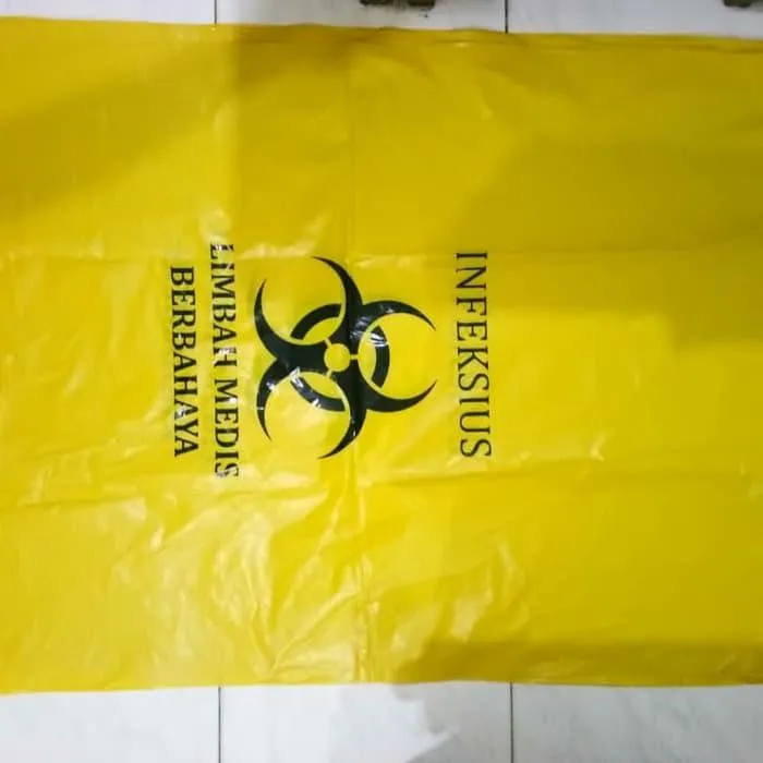 Kantong Plastik Sampah Medis Kuning Infeksius 90 x 120 | Lazada Indonesia