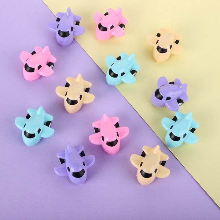 ZESTON โมเดลการ์ตูนเครื่องบินขนาดเล็กสำหรับเด็กทารกสุ่มสีเครื่องบินรุ่น ...