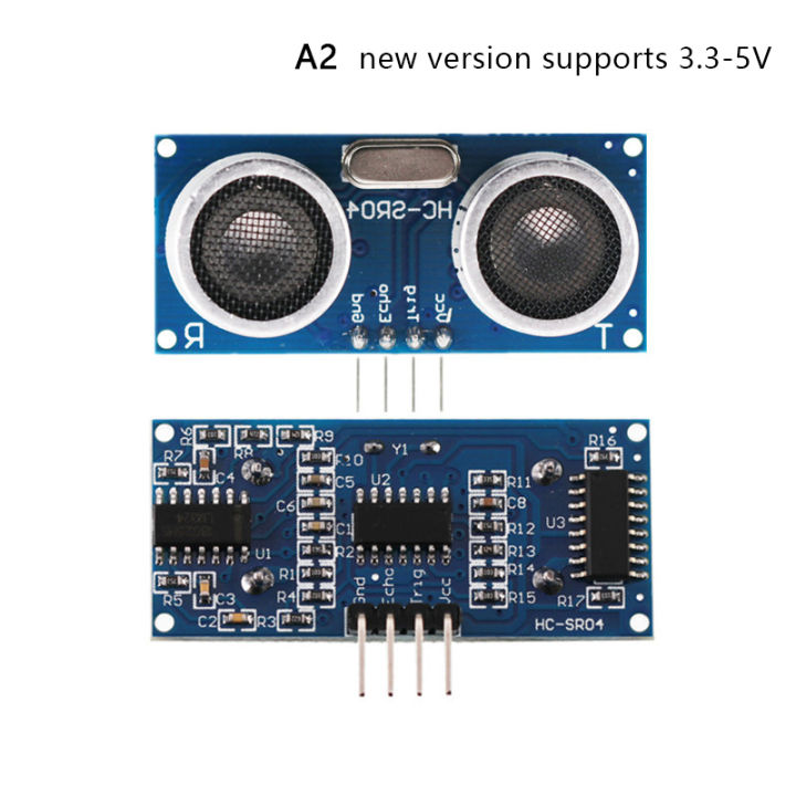 The Besteffie Ultrasonic Sensor Hc Sr04 Sr04p Sr04 To World Ultrasonic Wave Detector Ranging