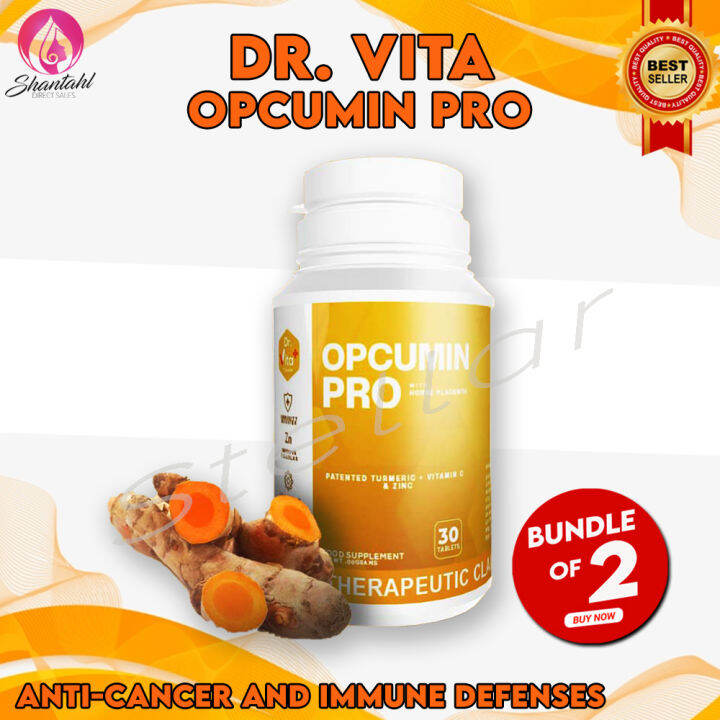 BUNDLE OF 2! Dr Vita OPCUMIN PRO with Equine Placenta Patented Turmeric ...