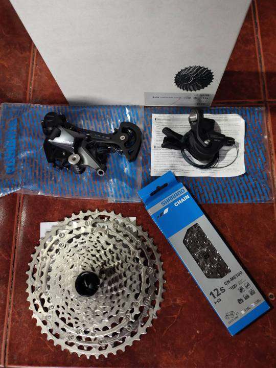 SHIMANO M6100 UPGRADE KIT FOR 12 SPEED WITH OPTION: MICROSPLINE OR ...