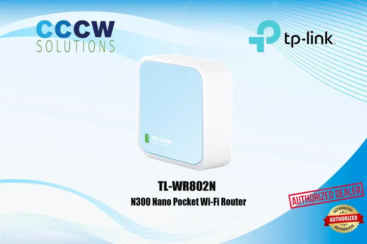 Tp Link TL-WR802N N300 Nano Wi-Fi Pocket Router | Lazada PH