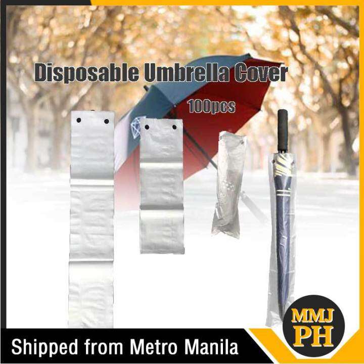 100Pcs Disposable Umbrella Covers Clear Wet Umbrella Bags For Shopping ...