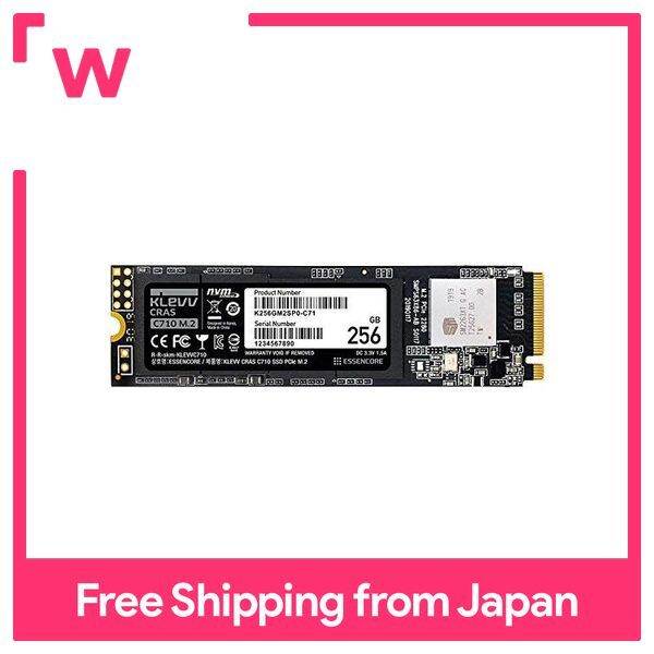 ESSENCORE KLEVV SSD 256GB CRAS C710 M.2 Type2280 PCIe3×4 NVMe 3D TLC NAND Flash adopts ...