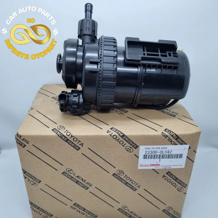 FUEL FILTER ASSY SARINGAN SOLAR KOMPLIT TOYOTA HILUX VIGO INNOVA DIESEL ...