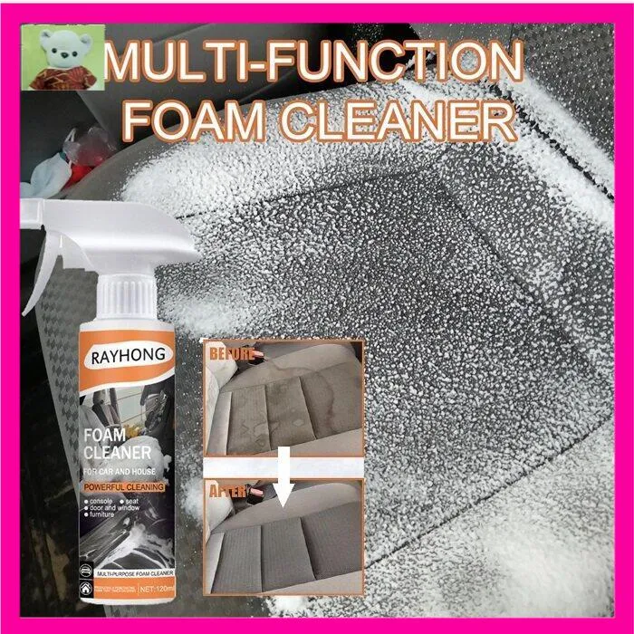 Multi-purpose Foam Cleaner Anti-aging Cleaning Automotive Car Interior Home Cleaning Foam Spray ...