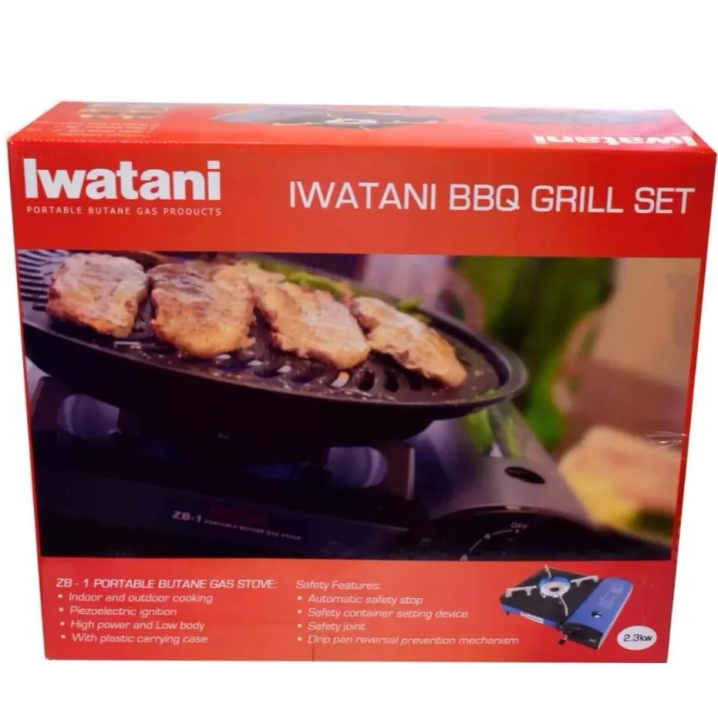 Iwatani Barbeque Grill Set | Lazada PH