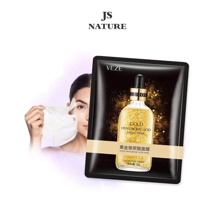 VENZEN Veze Venzen 24K Pure Gold Hydra Mask Hyaluronic VEZE | Lazada