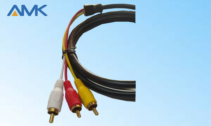 VGA RGB 15 pin To 3 RCA 1.8M Component Adapter Cable Monitor PC | Lazada PH