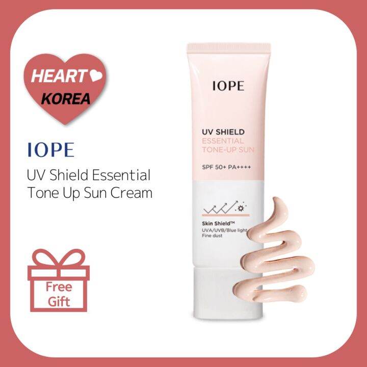 IOPE UV Shield Essential Tone Up Sun Cream SPF50+ PA++++ 50ml / sunscreen | Lazada PH