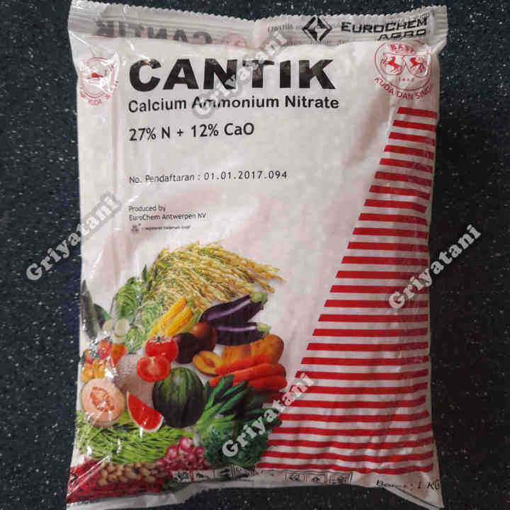 Pupuk Cantik 1Kg Calcium ammonium Nitrat kemasan pabrik | Lazada Indonesia