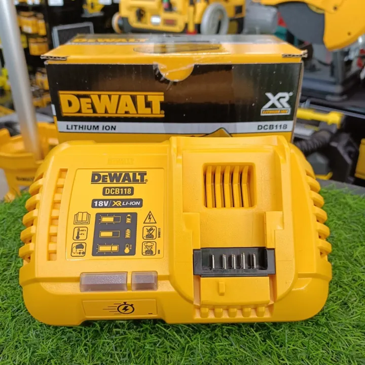 Dewalt แท่นชาร์ท 10.8V.-18v. DCB118 | Lazada.co.th